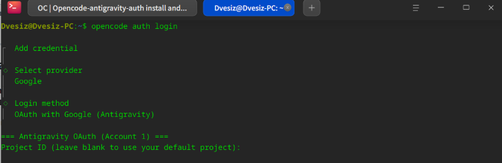 OpenCode 安装 opencode-antigravity-auth 插件教程（支持 Antigravity 的 Claude / Gemini，含代理/反代说明）-CSDN博客