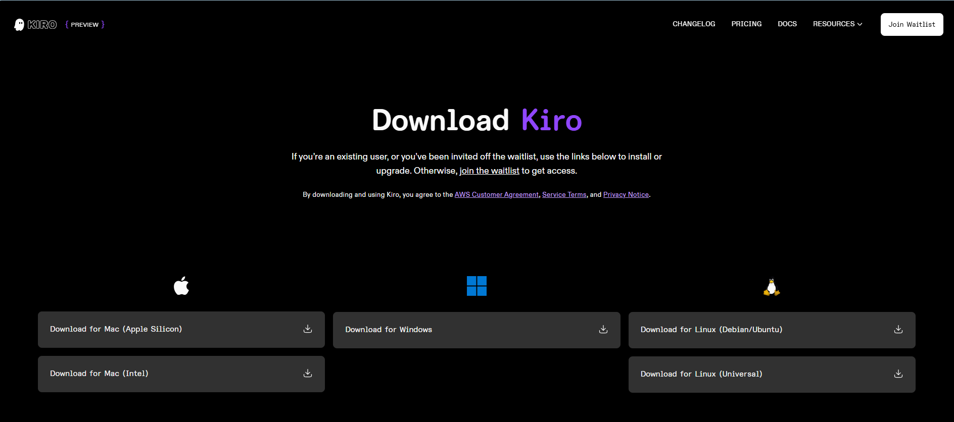 使用QDeveloper账号登录Kiro_kiro登录-CSDN博客