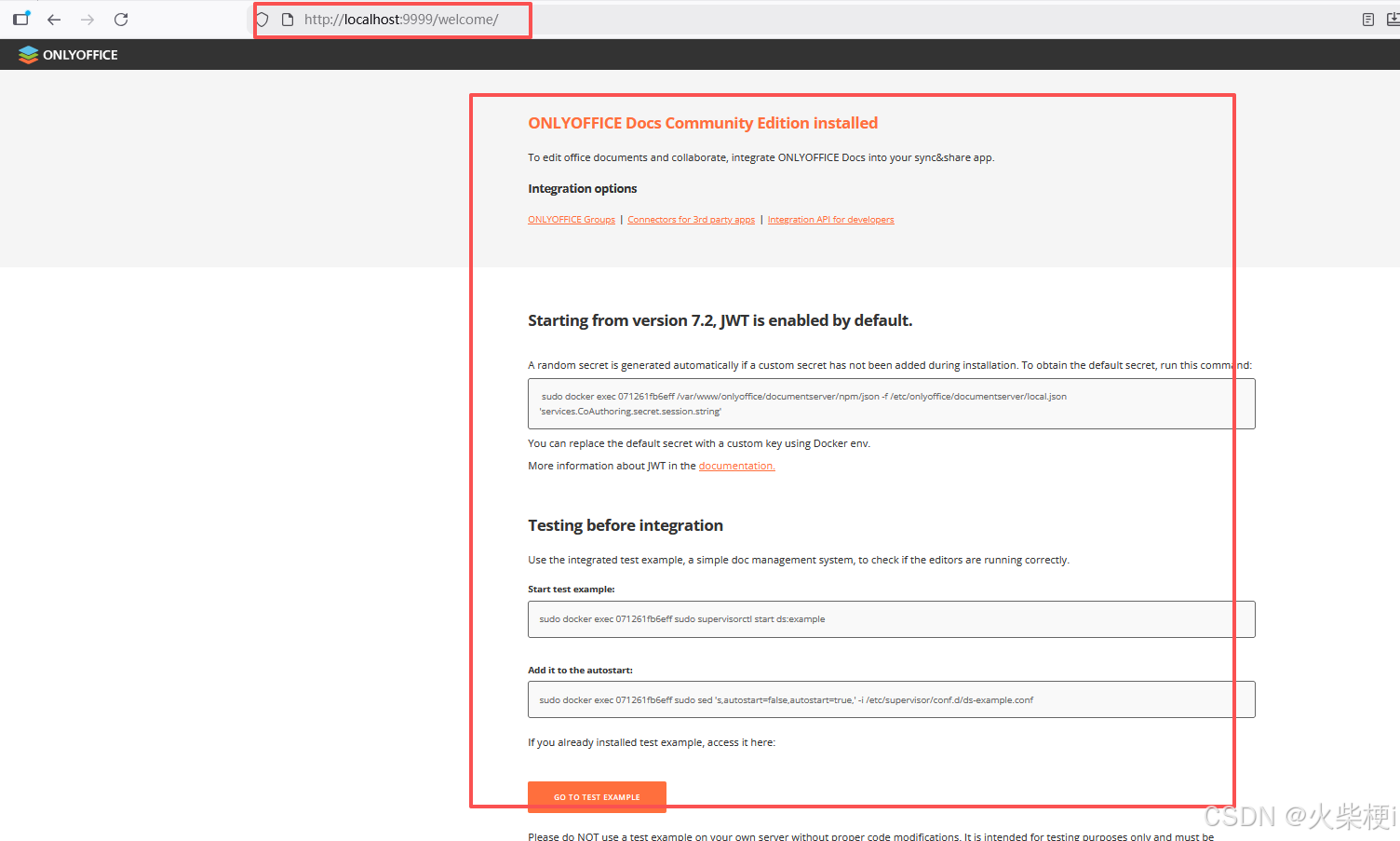 【OnlyOffice】----私有化部署OnlyOffice在（Win11 的Docker上）+ 整合springboot实战全过程_onlyoffice私有化部署-CSDN博客
