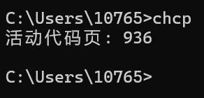 解决Windows CMD中文乱码问题_chcp 65001-CSDN博客