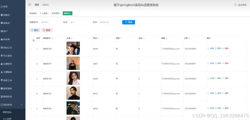 python+vue基于django/flask的4S店管理数据分析系统java+nodejs+php-计算机毕业设计-CSDN博客