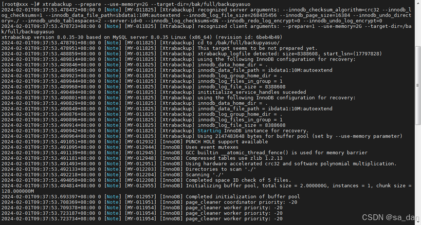 数据备份与恢复MySQL8.0-XtraBackup80_xtrabackup 8.0-CSDN博客