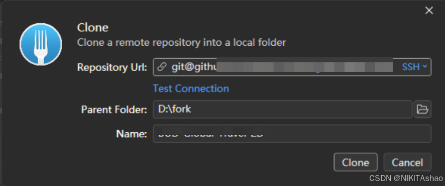 Fork如何拉取Git项目（以unity为例）_unity fork-CSDN博客