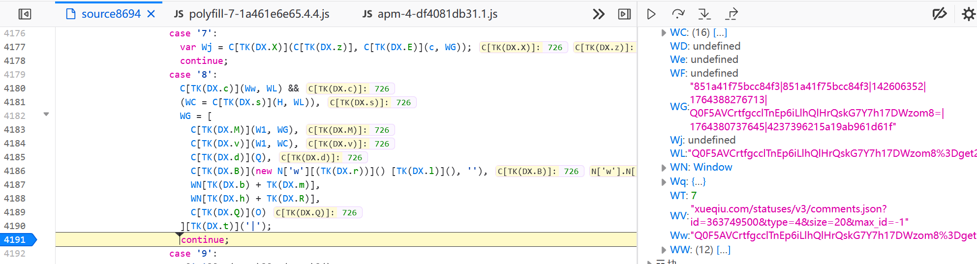 雪球网md5__1038参数纯算逆向分析_雪球网无限debugger-CSDN博客