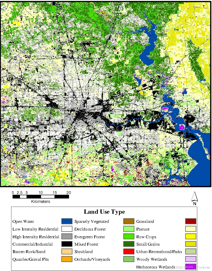 【WRF-Urban】WRF 模型中集成高分辨率的城市土地利用和地形数据_wrf城市土地利用数据-CSDN博客
