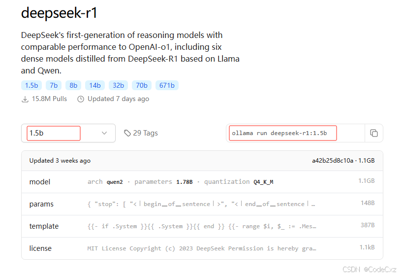 Ollama+DeepSeek-R1:1.5+CherryStudio本地部署，离线使用_ollama run deepseek-r1:1.5b-CSDN博客