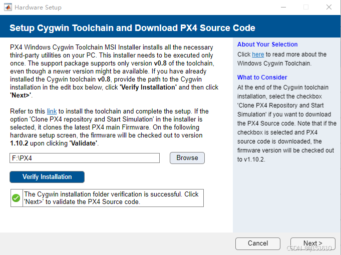 PX4与MATLAB-Simulink仿真环境配置中的坑，终拨开云雾见青天_px4 simulink-CSDN博客