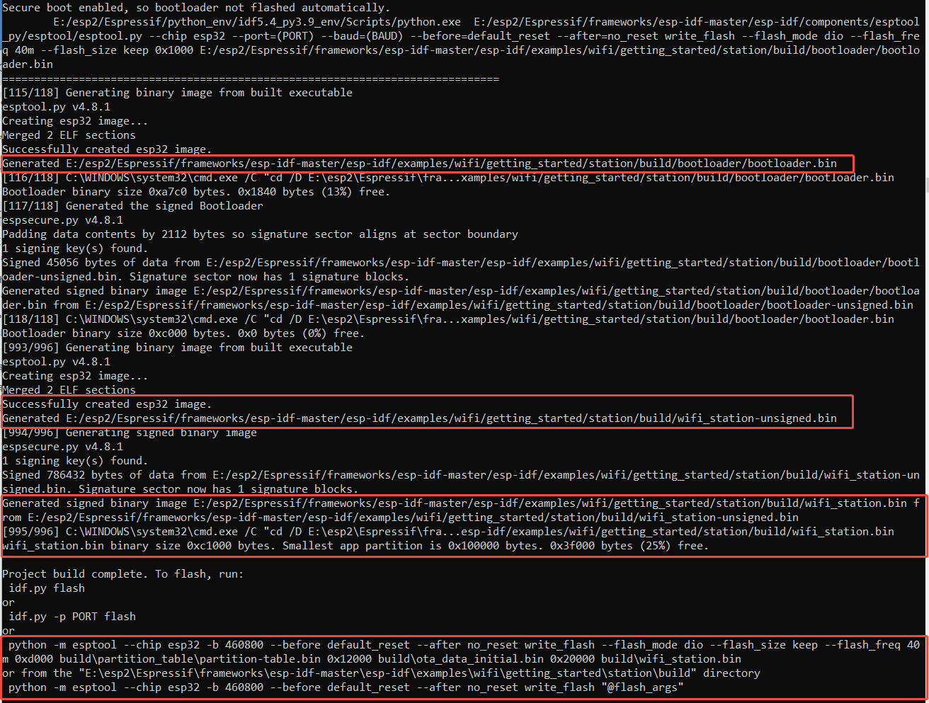 【ESP32 v3.1】基于 esptool 完成 Flash Encrypted（Development）+ SecureBoot V2 + NVS Encrypted_esp32 ...