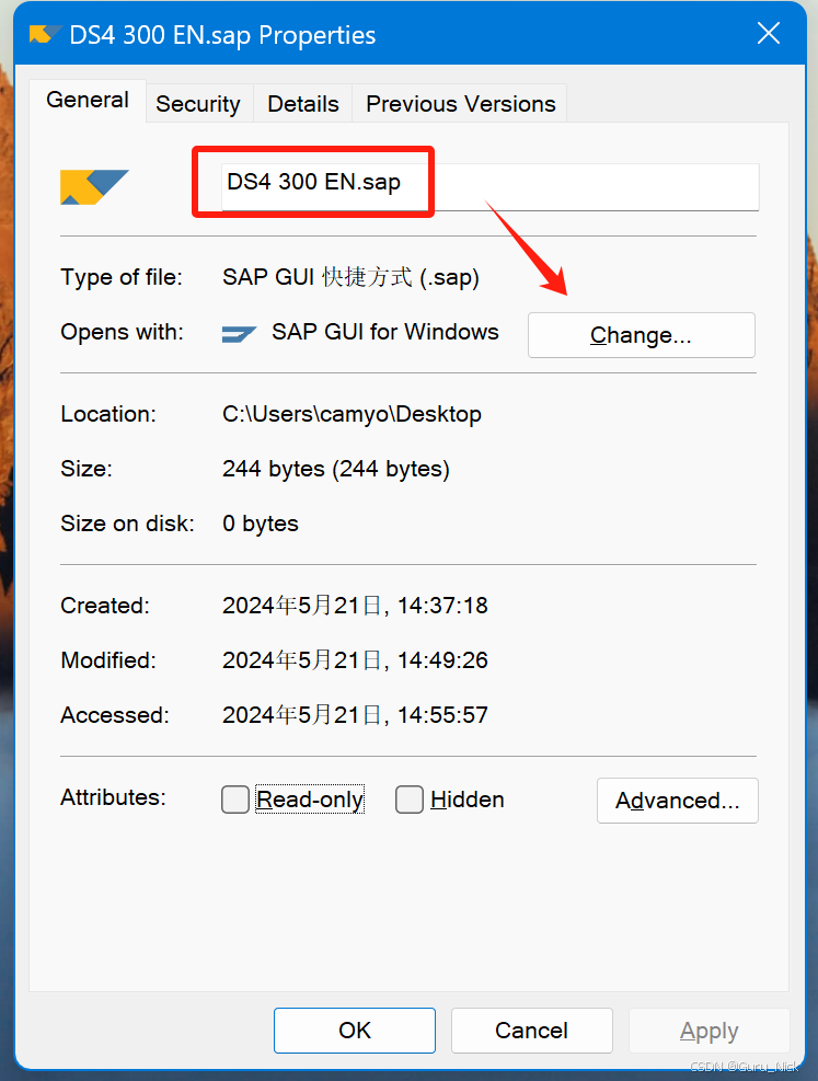SAP GUI 客户端免密登录教程【适用于760以上版本】_abap gui免密-CSDN博客