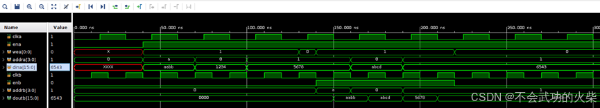 使用verilog代码实现ram—简单双端口ramverilog Ram Csdn博客