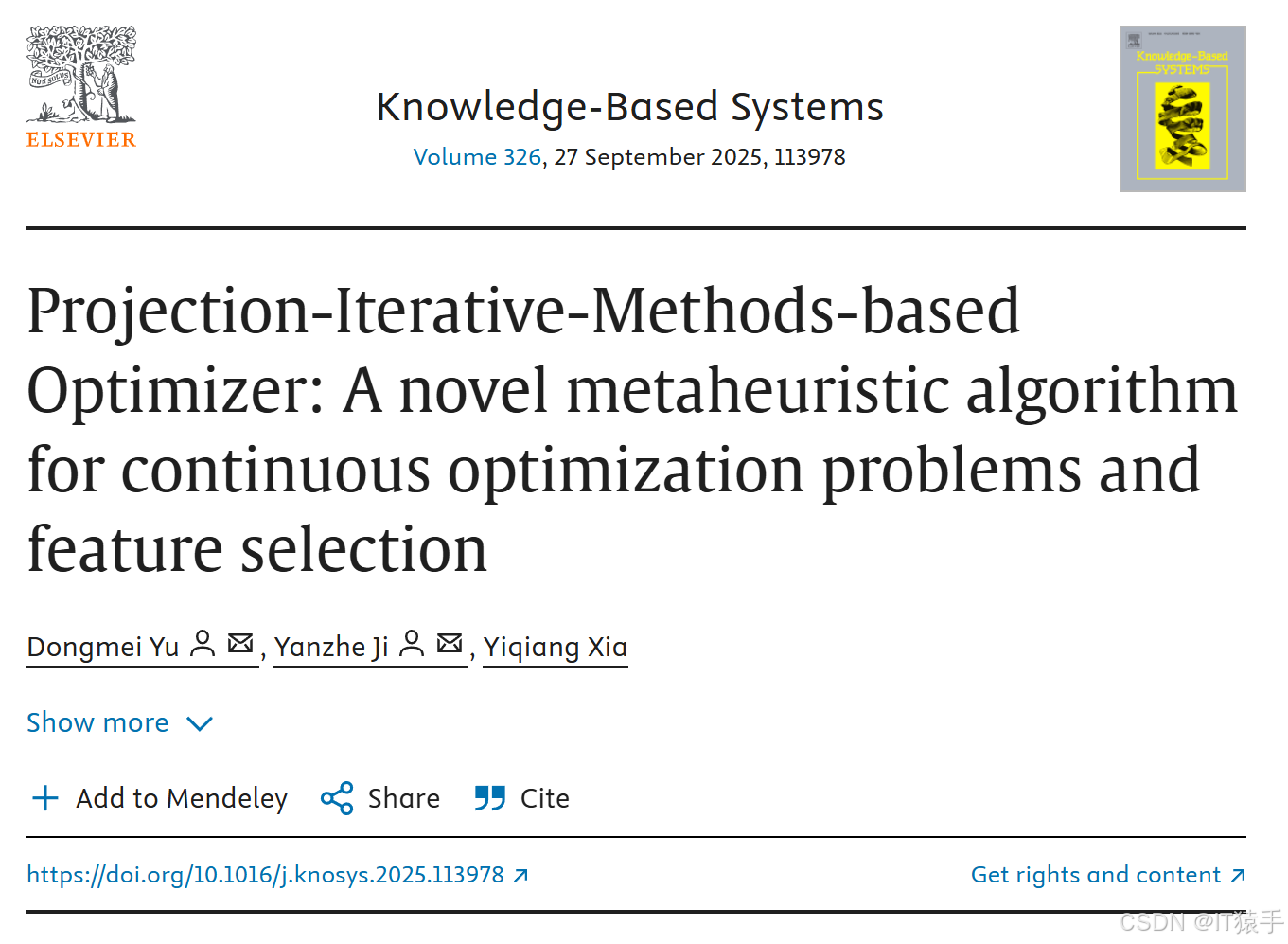 2025最新算法应用：投影迭代优化（Projection-Iterative-Methods-based Optimizer）的多个无人机协同 ...