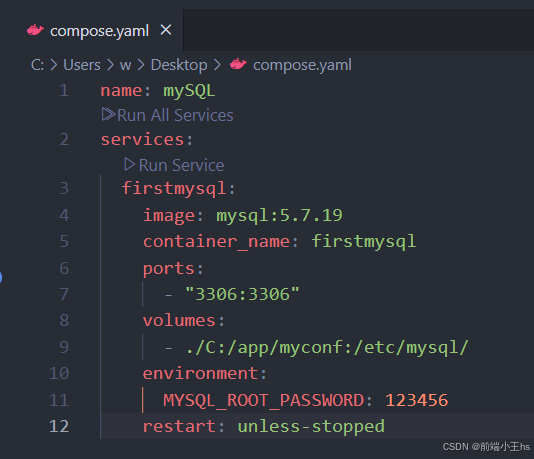 Windows使用docker教程（六）：docker compose启动容器_windows docker compose-CSDN博客