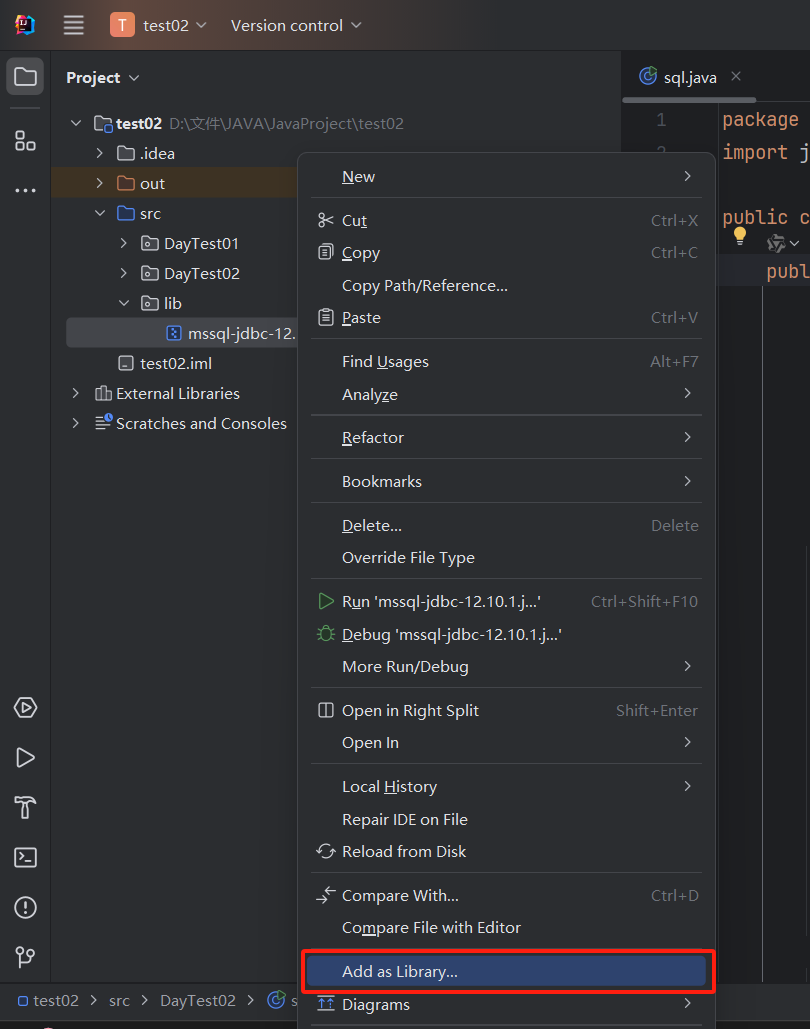 IDEA连接SQL Server数据库（超详细！）_idea连接sqlserver-CSDN博客