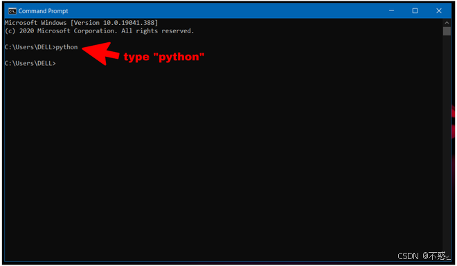 Windows安装Python-CSDN博客