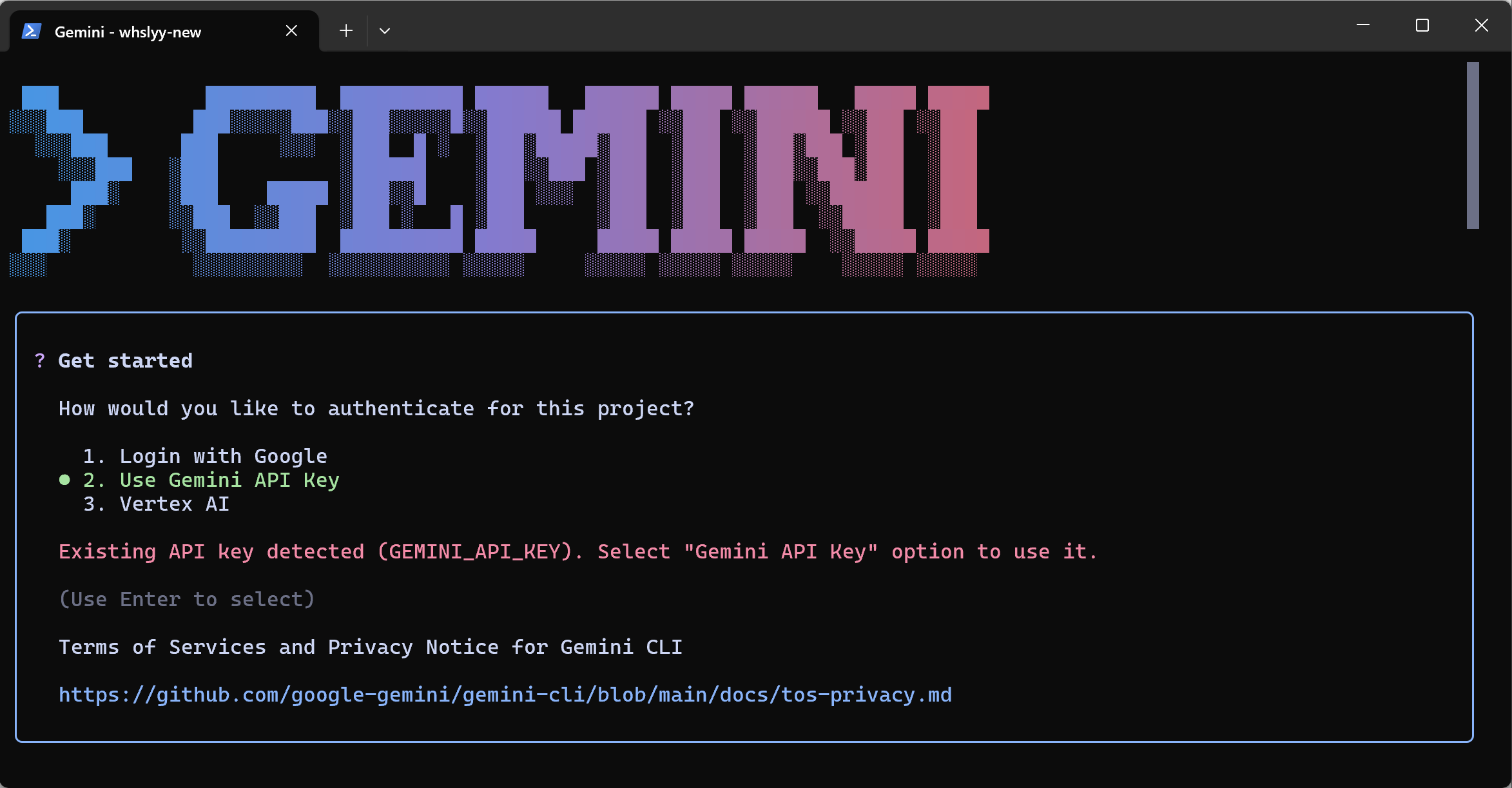 在 Windows 系统上安装官方 Gemini CLI 教程_npm install -g cline-CSDN博客