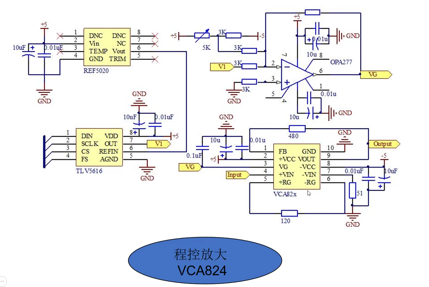 可变增益放大器电路VCA电路 自动增益控制电路AGC电路-CSDN博客