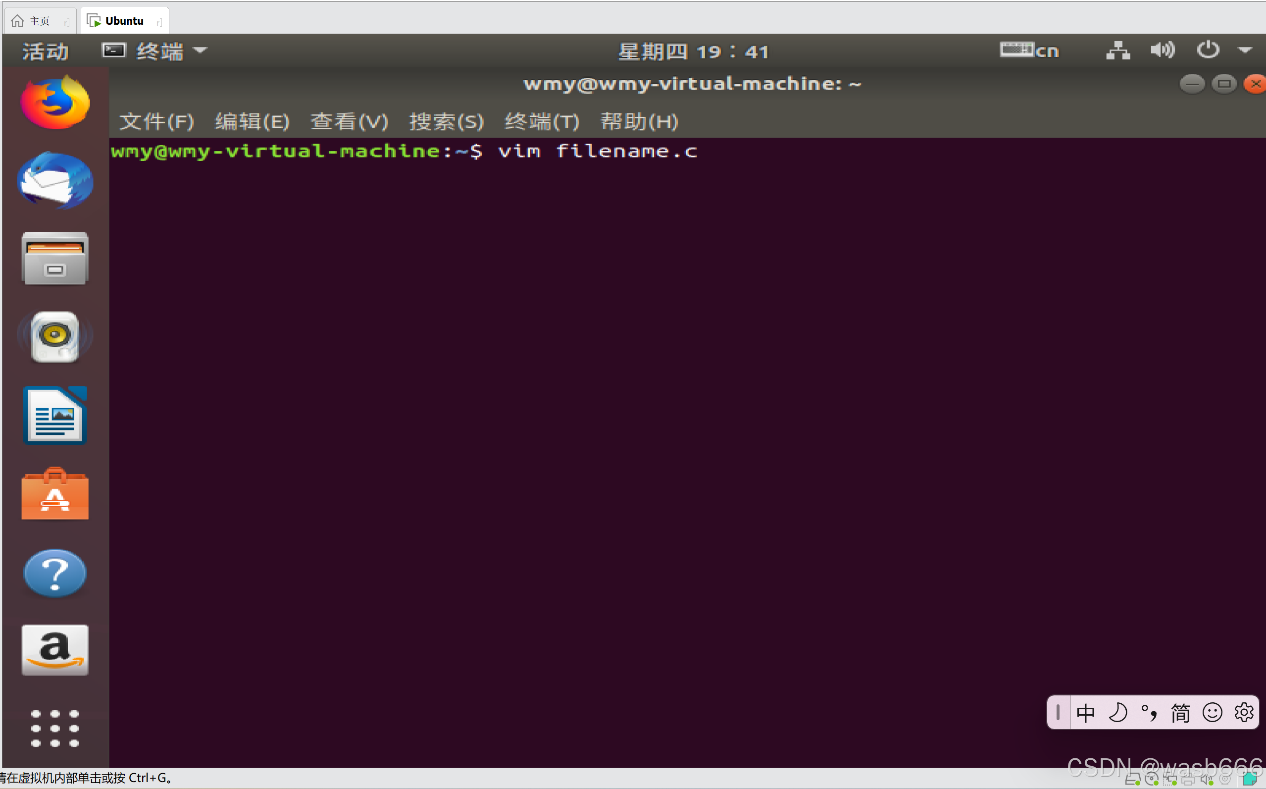 怎么在（虚拟机Lunix）Ubuntu里写代码，并运行_虚拟机代码运行指令-CSDN博客