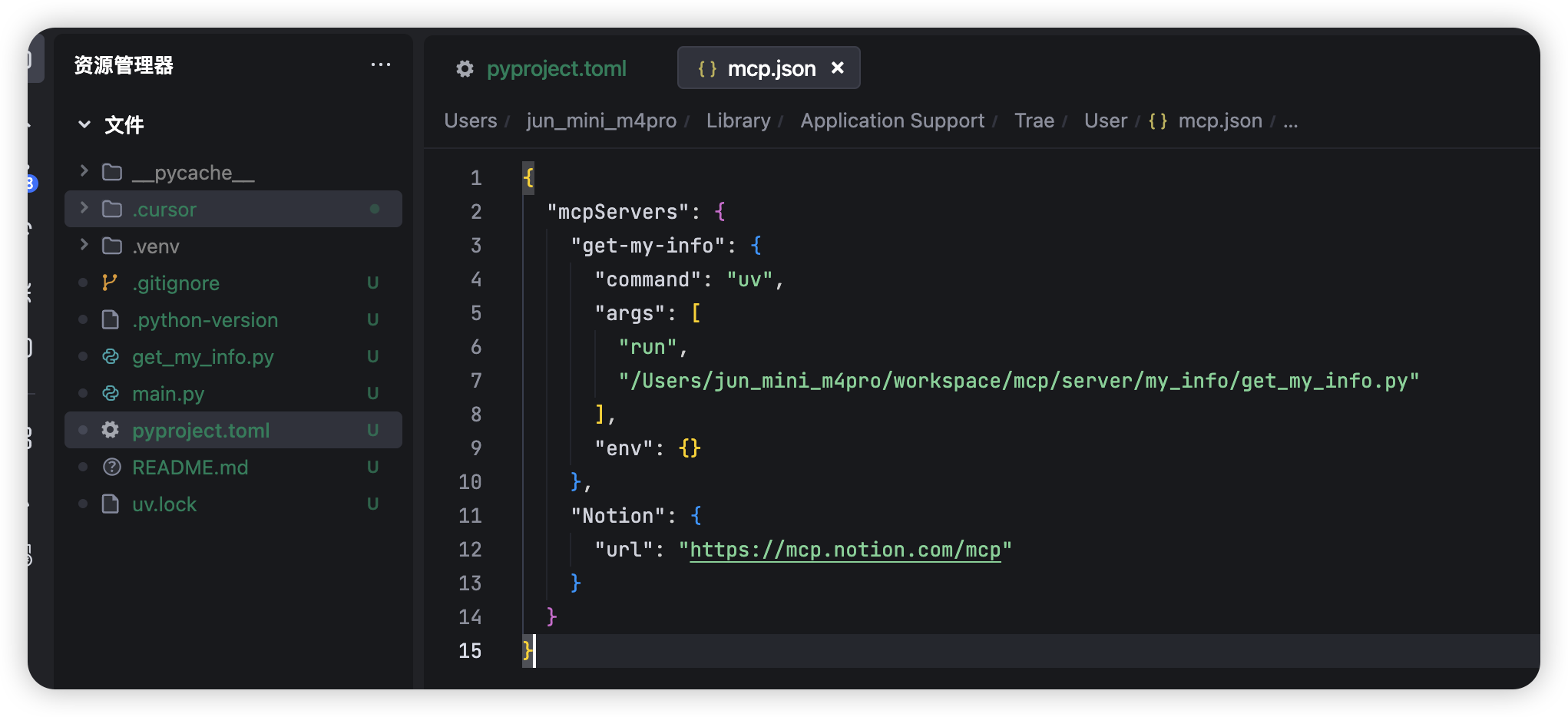 在cursor 里使用本地自定义mcp _cursor 如何配置本地 python脚本 作为mcp-CSDN博客