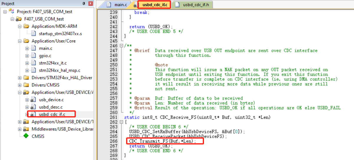 STM32CubeMX开发（STM32F407）学习笔记 USB实验（CDC虚拟串口）_stm32f407usb电路上拉-CSDN博客