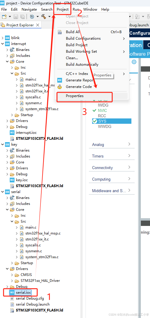 STM32CubeIDE生成hex/bin文件使用PWlink烧录_cubeide生成hex文件-CSDN博客