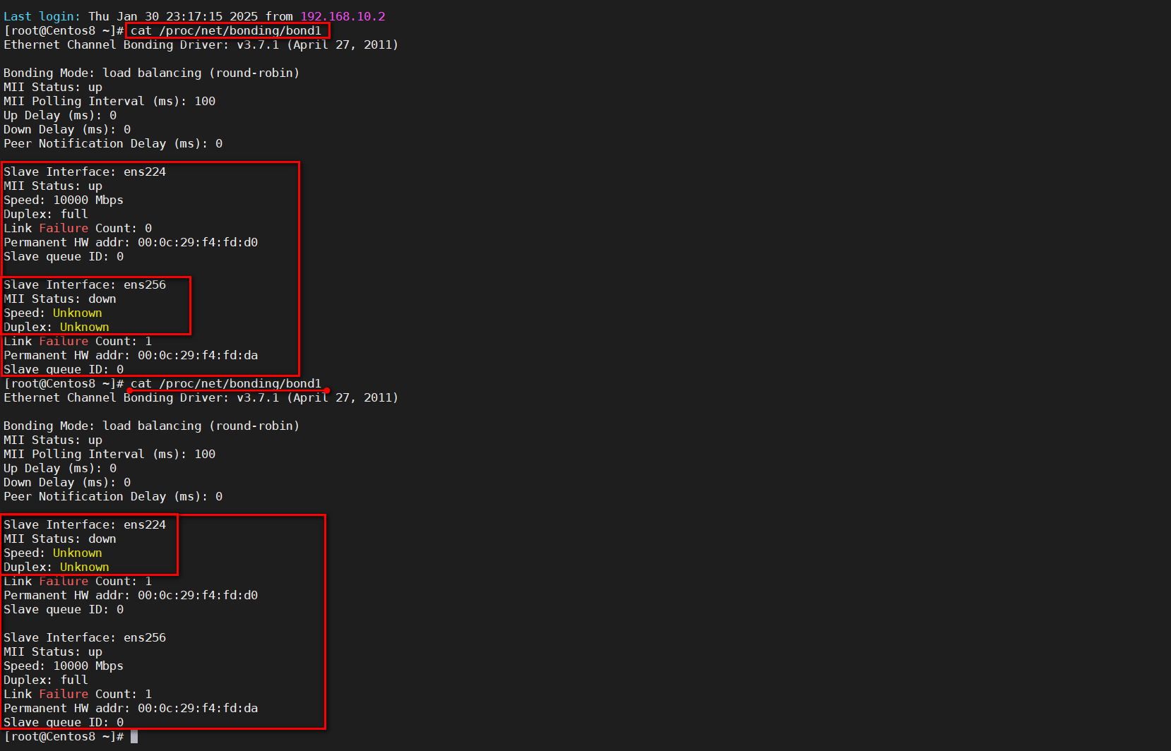 Linux网卡Bond设置_linux网卡绑定bond0-CSDN博客