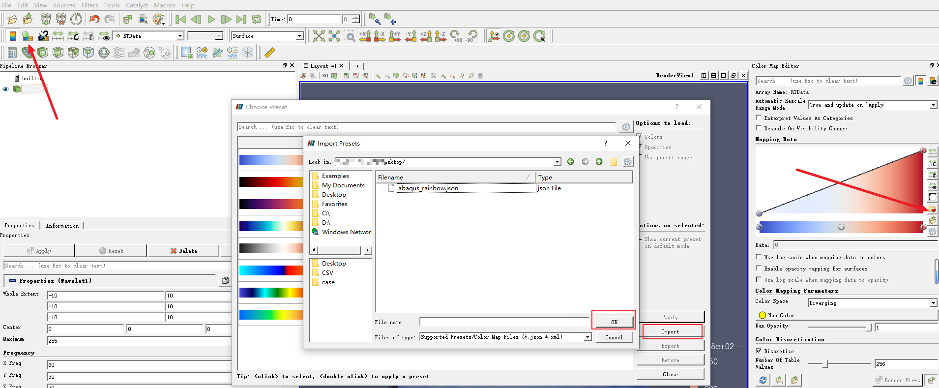 Abaqus彩虹色图在ParaView中的应用_abaques后处理更改彩虹图颜色-CSDN博客