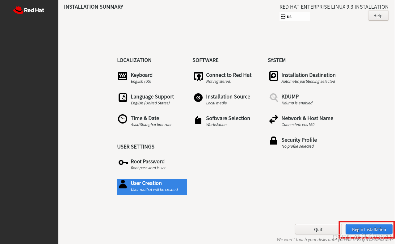 安装Redhat9虚拟机_redhat 9-CSDN博客