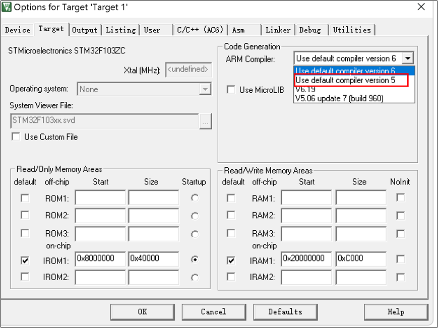 stm32f1系列开发环境搭建以及出现找不到编译器Missing:Compiler Version 5如何解决_keil unknown compiler-CSDN博客