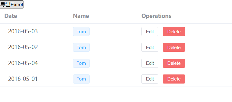 零基础Vue3 + MockJS + XLSX + FileSaver + ElementPlus 实现表格导出Excel功能（附源代码解析）_element plus 表格是实现导出功能 ...