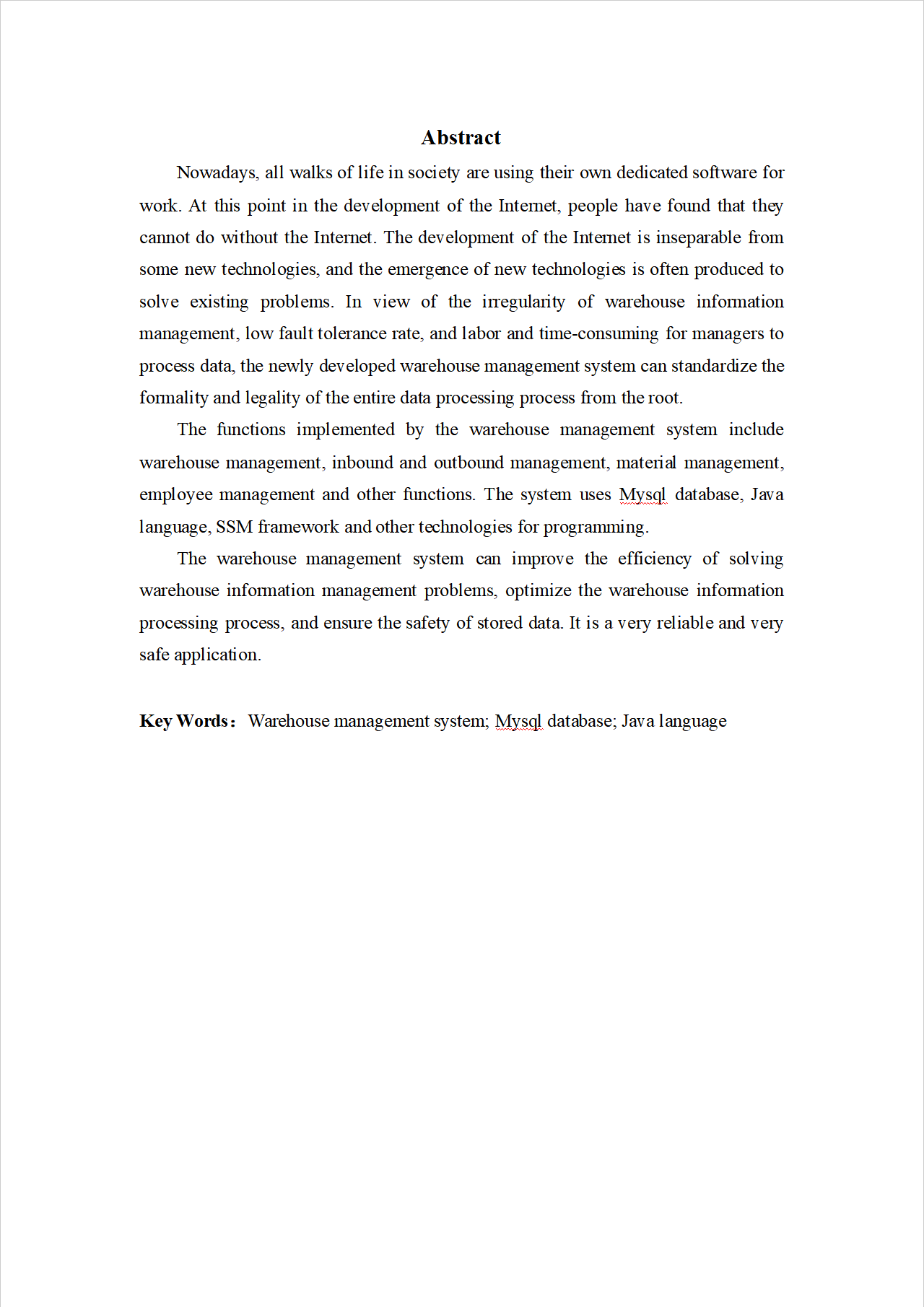 ssm基于J2EE的仓库管理系统设计与开发+vue（10657）_基于j2ee构架必须用vue吗-CSDN博客