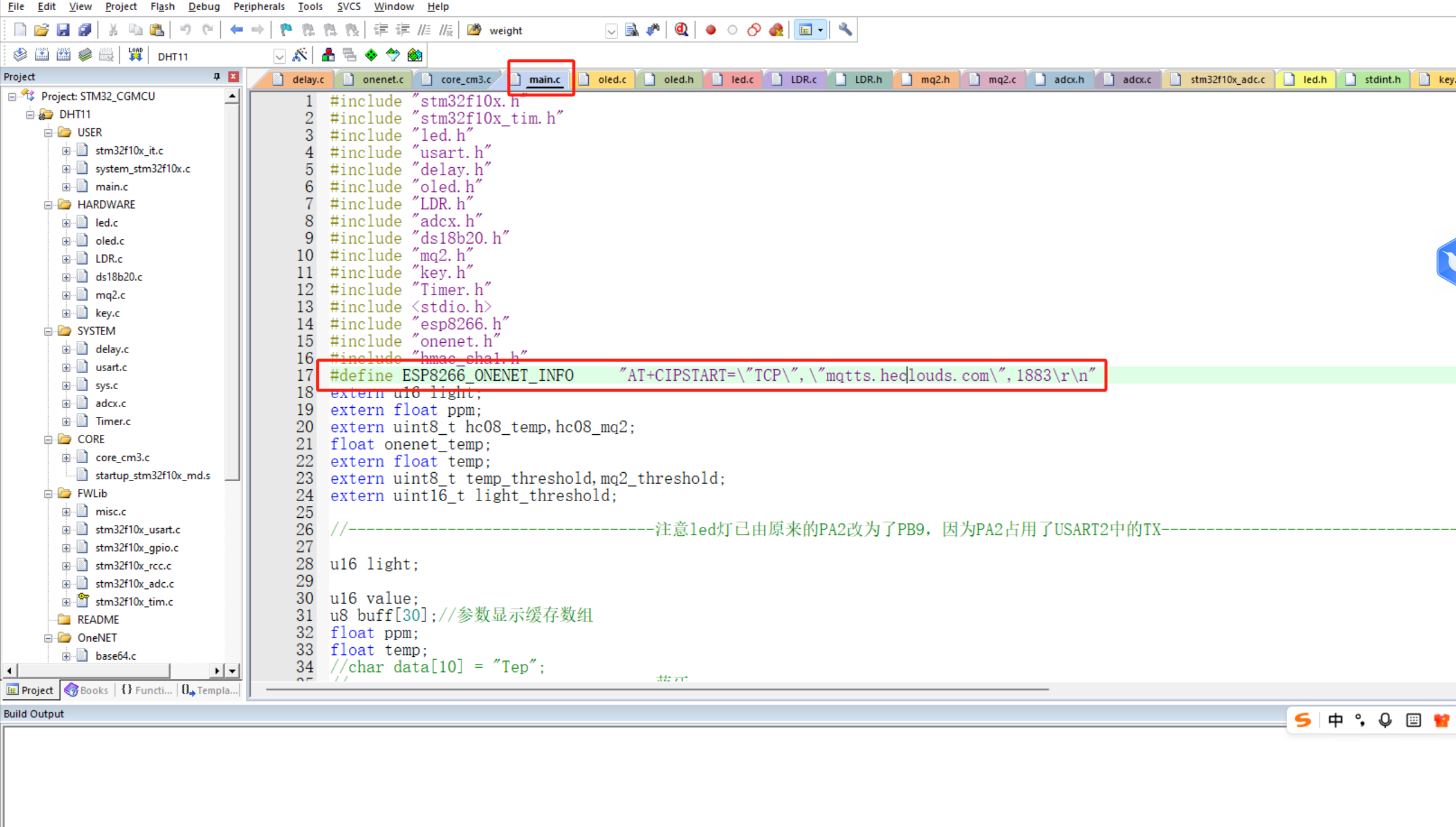 ESP8266WIFI模块——连接ONENET物联网云平台（一）_esp8266连接onenet云平台-CSDN博客