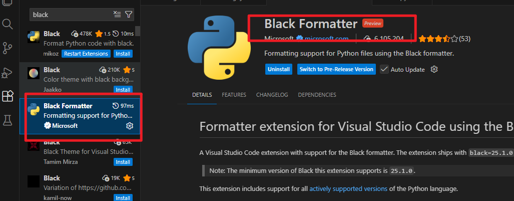在VScode中配置Python开发环境并配置格式化代码快捷键_black formatter 快捷键 vscode-CSDN博客