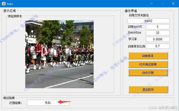 基于深度学习网络的人员行为视频检测系统matlab仿真带gui界面matlab 视频测试 深度学习网络 Csdn博客