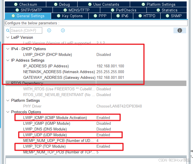 关于STM32F429+STM32CubeMx 6.12 + LWIP实现TCP/UDP通讯_stm32cubemx lwip-CSDN博客