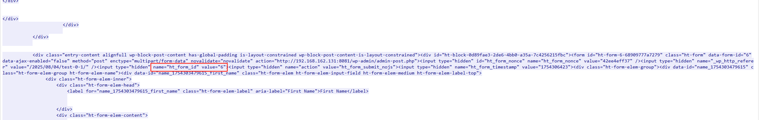 WordPress HT Contact Form Widget 任意文件上传漏洞 | CVE-2025-7340保姆级别 复现&研究-CSDN博客