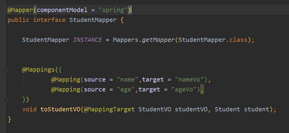 Java属性映射神器：MapStruct使用教程_mapstruct 使用-CSDN博客