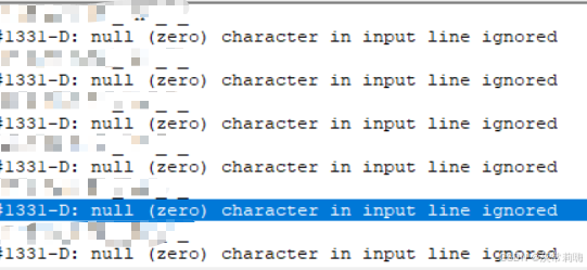 Keil编译报错warning 1331 Dnull Zero Character In Input Line Ignored Csdn博客 8952