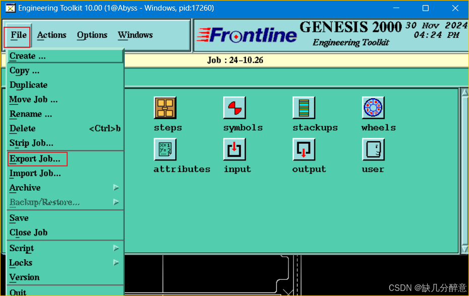 09 - 《Genesis资料处理》- 文件导出_genesis导出dxf-CSDN博客