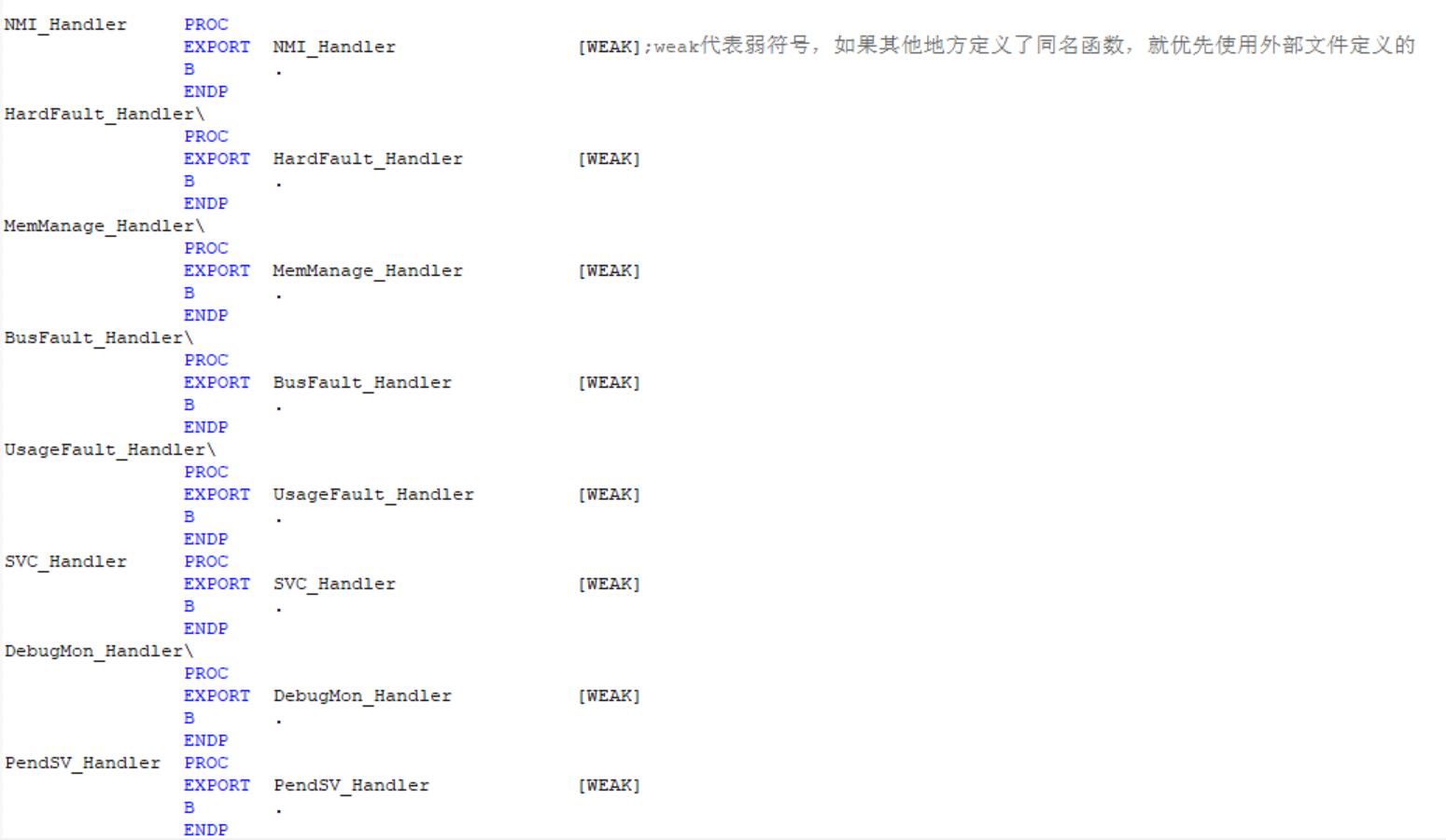 STM32_startup文件详解_stm32startup文件-CSDN博客