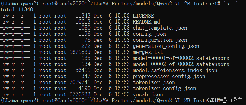 wsl乌班图环境使用LLamaFactory装载千问多模态大模型流程演练_wsl llama-factory-CSDN博客