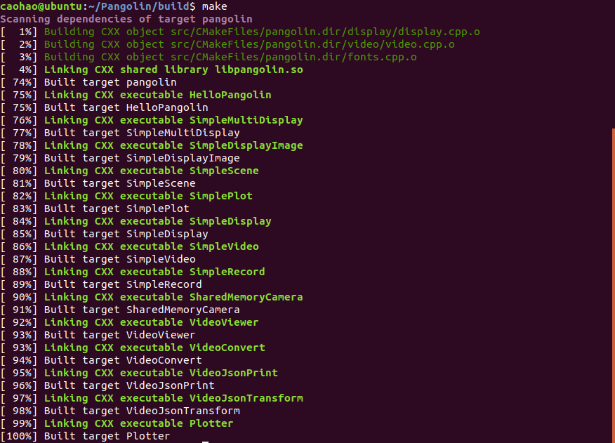 Ubuntu18.04 Pangolin库安装教程_pangolin安装-CSDN博客