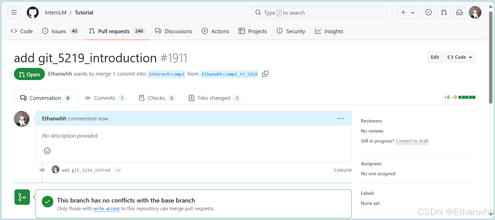 书生大模型实战（从入门到进阶）L0-Git-CSDN博客