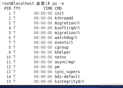 Linux实验day06-进程的分类和各状态之间的转换、进程查看命令ps、top、w和pstree的常见用法和选项、进程管理命令kill、pkill、killall、nice、renice命令 ...
