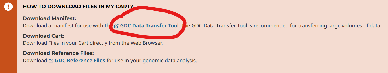 GDC数据库官方下载插件批量下载数据教程_gdc data transfer tool-CSDN博客