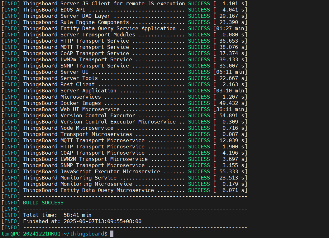 ThingsBoard（3）（编译和运行）_thingsboard二次开发-CSDN博客