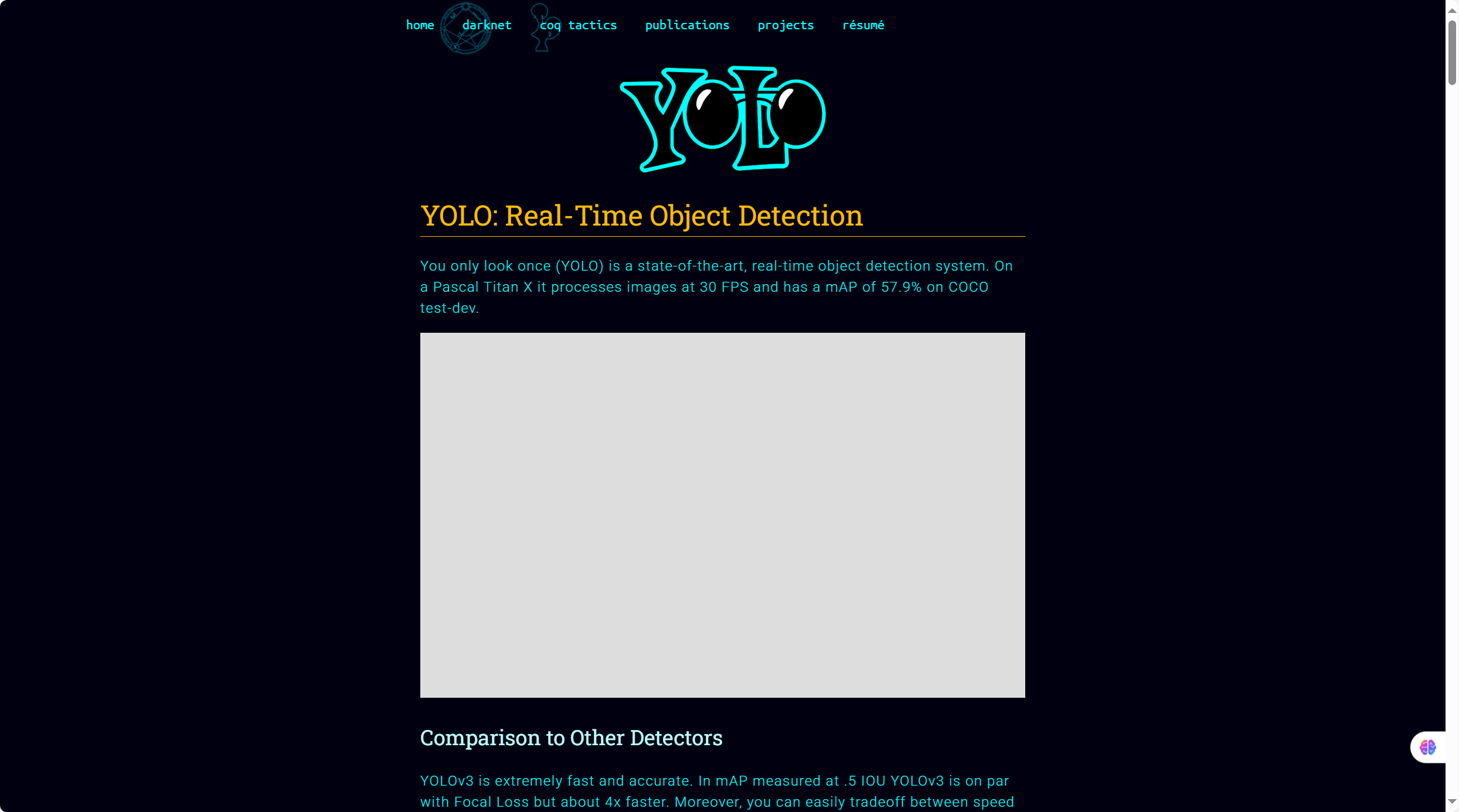 Python----目标检测（《You Only Look Once: Unified, Real-Time Object Detection》、约瑟夫-雷德蒙介绍、YOLOV1的原理与网络 ...