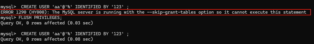 mysql 启动报错_mysql service start error: error: command failed: -CSDN博客