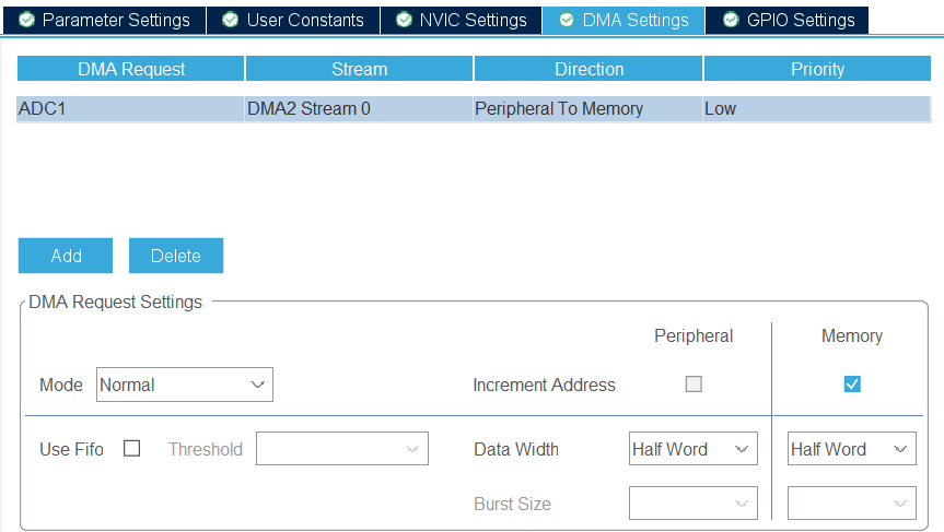 stm32f407 ADC(DMA+TIM)+FFT（hal库）_stm32f407 dsp-CSDN博客