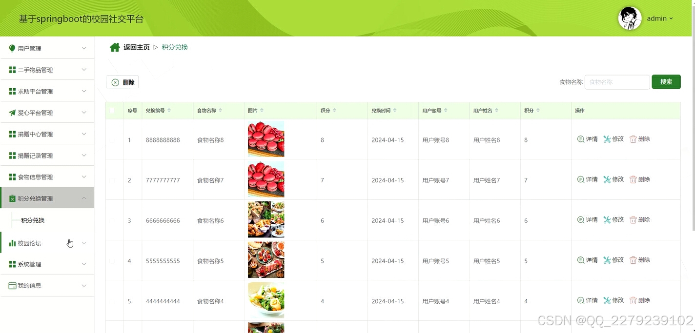 067基于java ssm springboot校园社交平台系统校园二手物品交易爱心捐赠管理（源码+文档+运行视频+讲解视频）-CSDN博客
