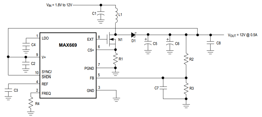 开关电源实战（三）FlyBack反激电源MAX668_硬件电路学习-CSDN专栏